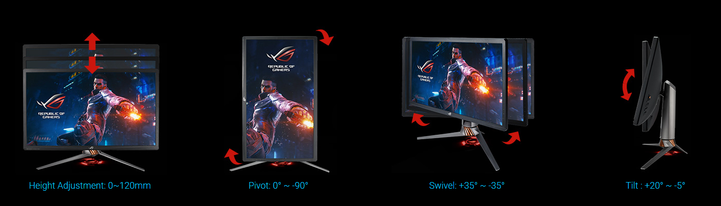 Design and Features - The Asus ROG Swift PG27UQ G-SYNC HDR Design and Features - The Asus ROG Swift PG27UQ G-SYNC HDR